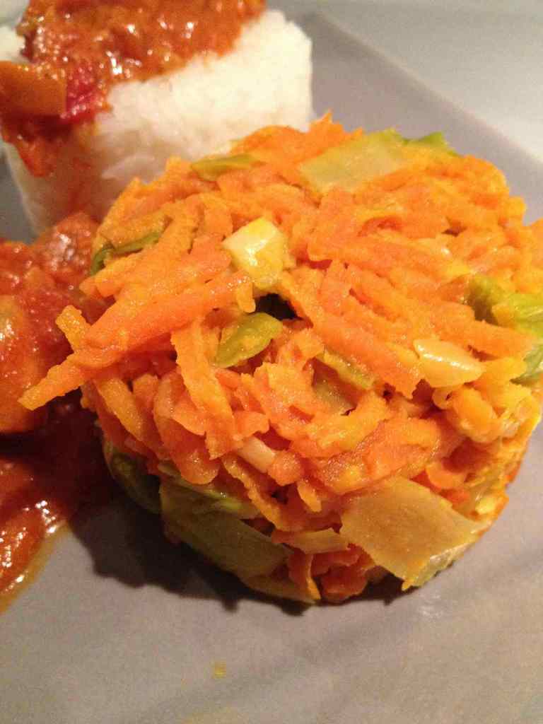 Duo carottes / poireaux - Rachel Cuisine