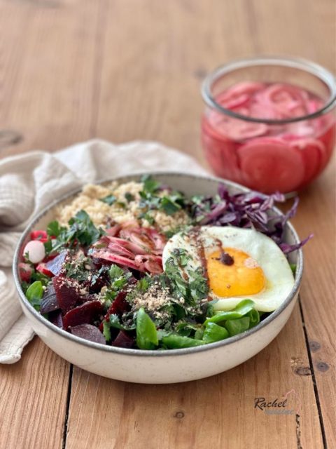 Pickles d'oignons rouges - Rachel Cuisine